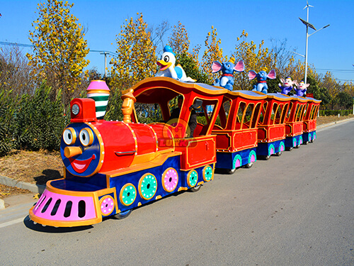 Trackless Train Ride | Electric Tourist Train For Kids Manufacturer