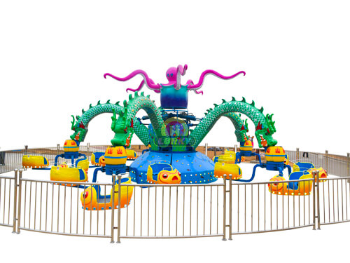 Octopus Jumping Rides | Family Amusement Park Rides for Sale