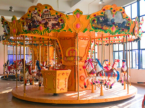 Carousel Fair Ride, Carousel Horse Ride, Indoor Carousel Ride Manufacturer
