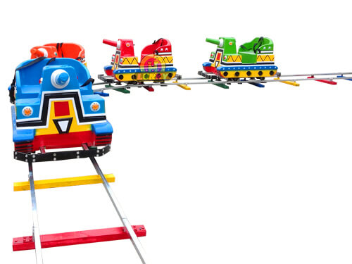 Hot-Sale Electric Ride on Train with Tracks for Kids In Parks and Malls
